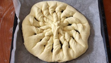 Uvijena Uskršnja pogača — Domaći Recepti