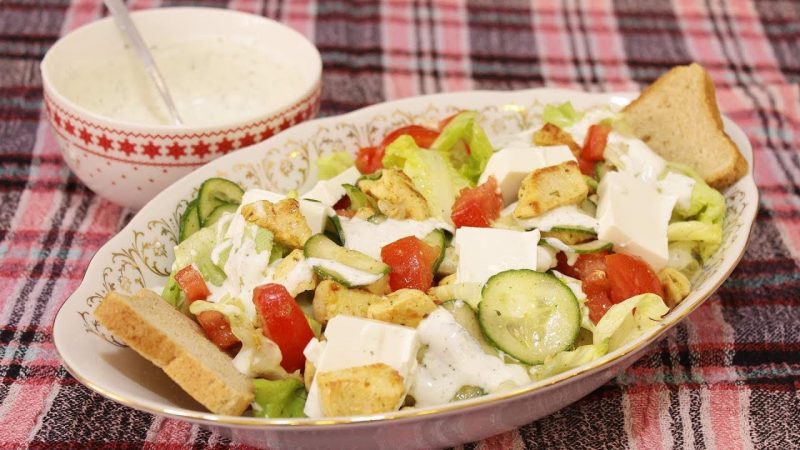 Pileća salata - video — Domaći Recepti